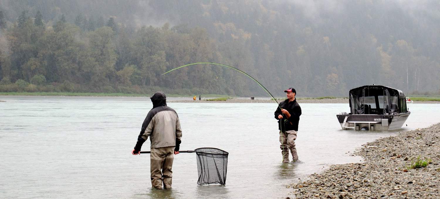 Fall Salmon Fishing on Wild Rivers near Vancouver, BC